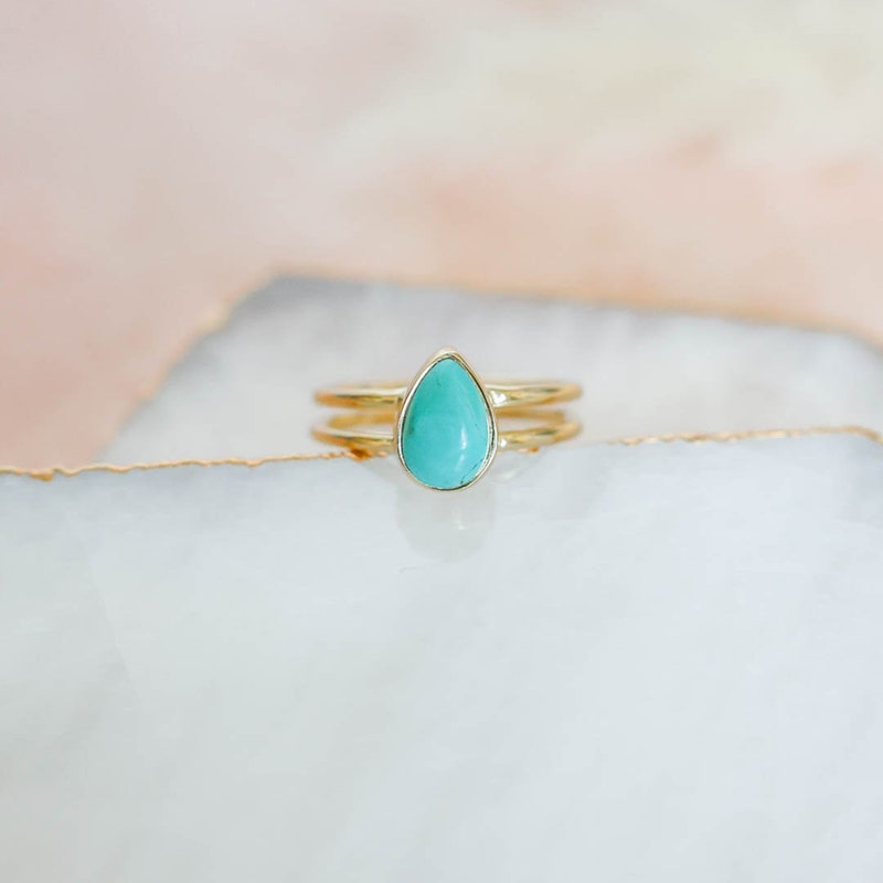 Turquoise Ring - Etsy