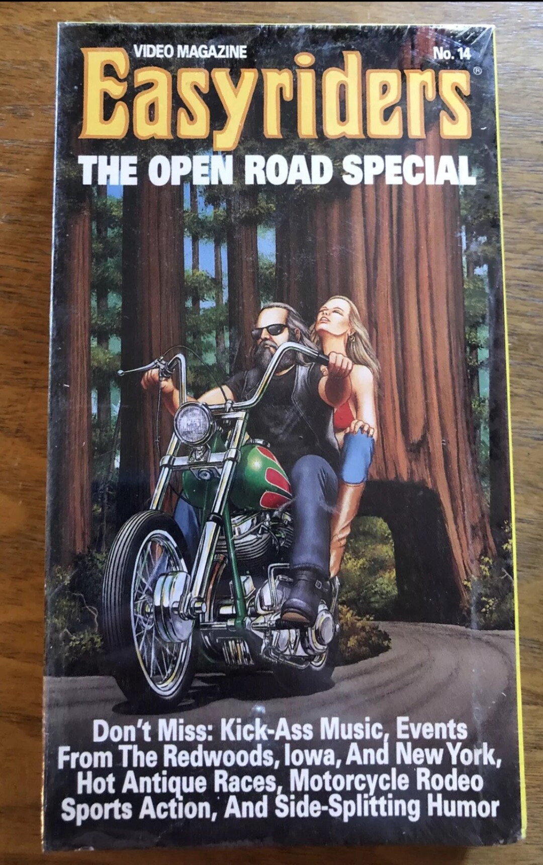 Vintage Easyriders Magazine - V. 14 Vhs Tape TATTOOS MOTORCYCLES Sealed ...
