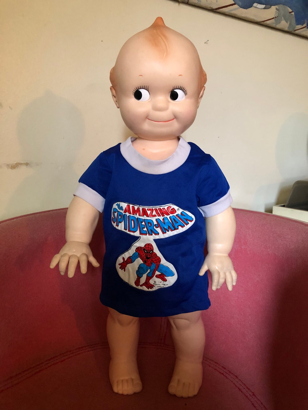 Vintage 70s Spiderman Ringer T Shirt Marvel Comics the Amazing ...