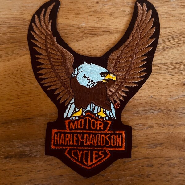 Harley Davidson Patch Shield - Etsy