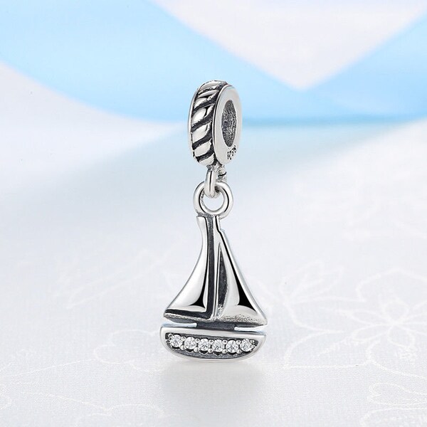 Sailboat Charm - Etsy
