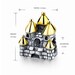 Silver 925 Gold Color Small Castle Building Beads Charms 100% - Etsy