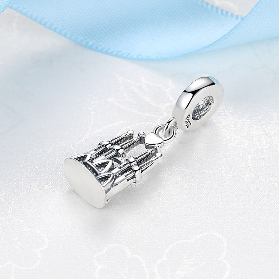 Barcelona Cathedral Heart Charm 100% 925 Sterling Silver - Etsy