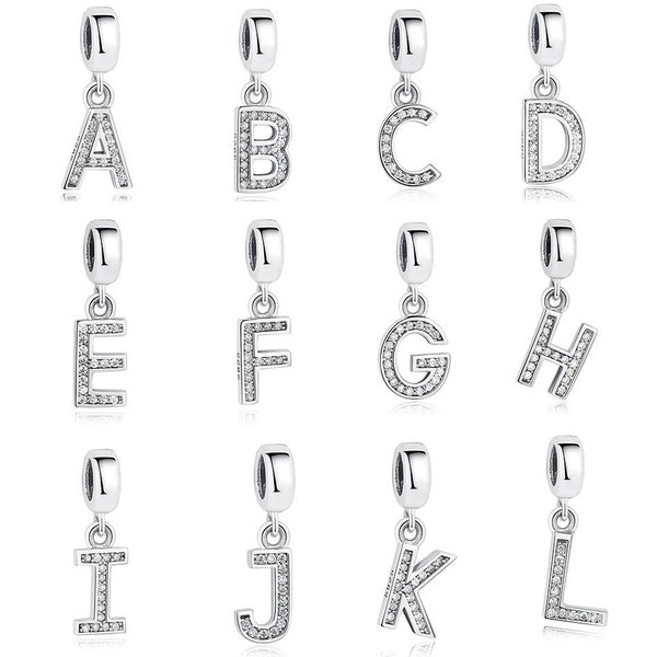 Alphabet Charms - Etsy