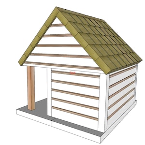 Mini Martin House Plans, Mini Bird House Plans, Small Bird House With ...