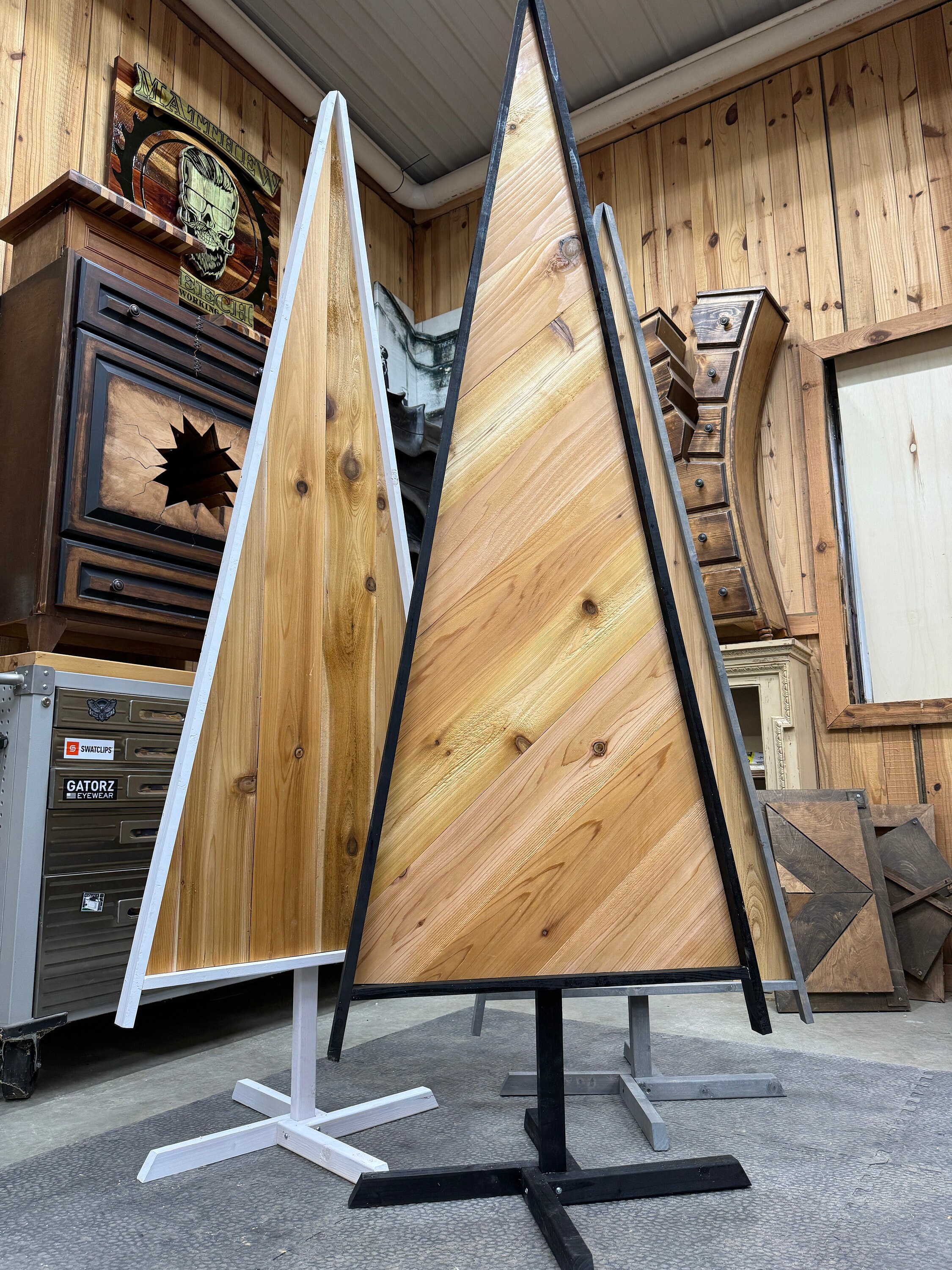 Tall Angled Picket Tree Plan — Matthew Peech Woodworking