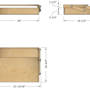 Drop Down Storage Plans, Under Table/cabinet Storage Plans, Storage ...