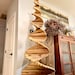 Large Wooden Spiral Tree Plan, Spiral Christmas Tree Plan, Wooden ...