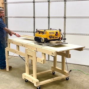 Transforming Shelf /workbench Plans, Convertible Table/shelf Build ...