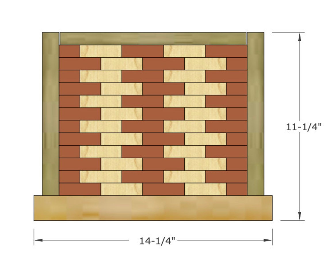 Block Wall Game, Wooden Game, DIY Block Game, Stacking Game, Topple ...