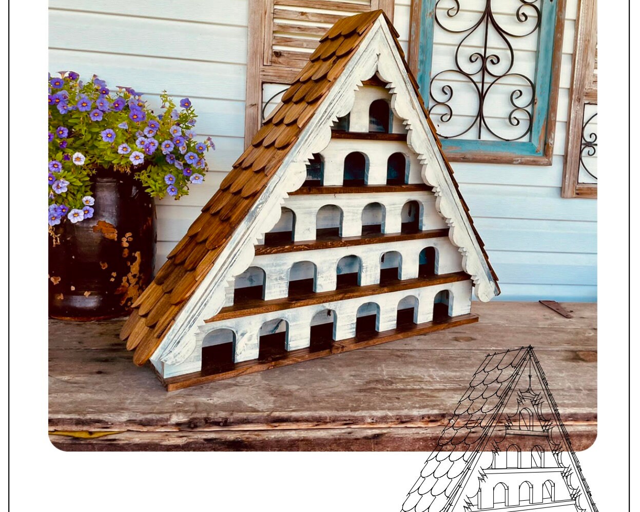 Victorian Style Birdhouse — Matthew Peech Woodworking