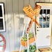 Windmill Planter Plans, DIY Windmill Planter Plans, Decorative Windmill ...
