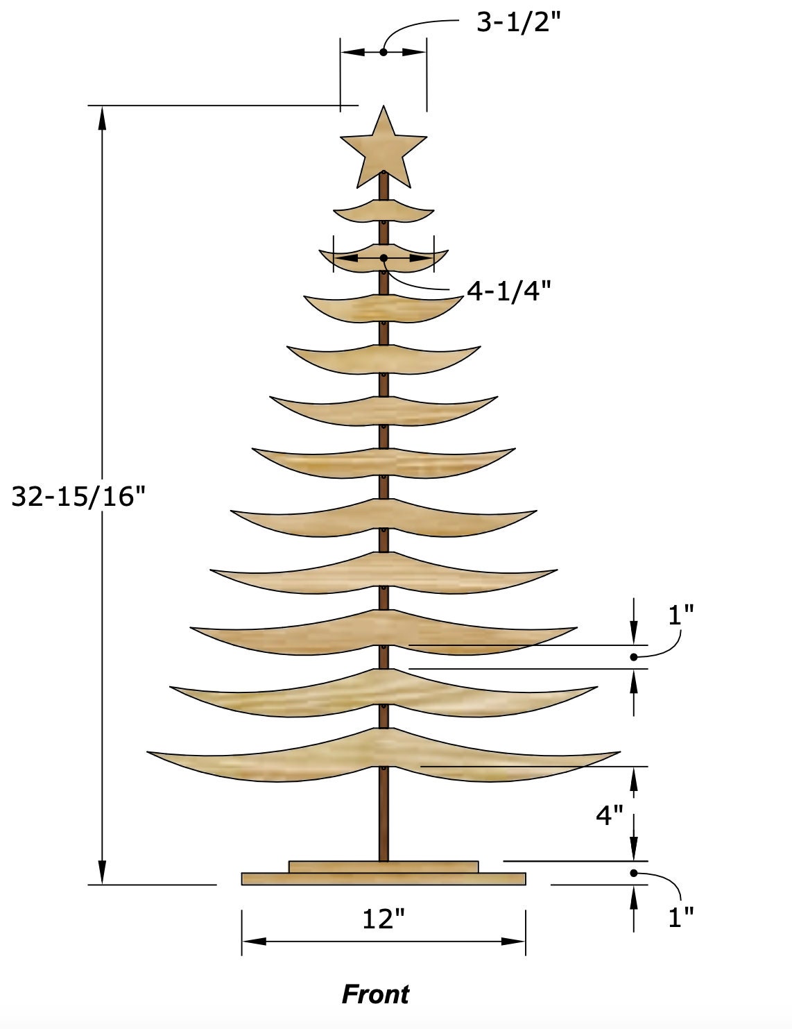 Adustable Tree Plans Bundle — Matthew Peech Woodworking