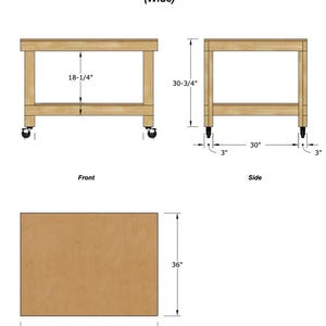 The Hybrid Workbench Plans, Workbench Plans, Mobile/moveable Workbench ...