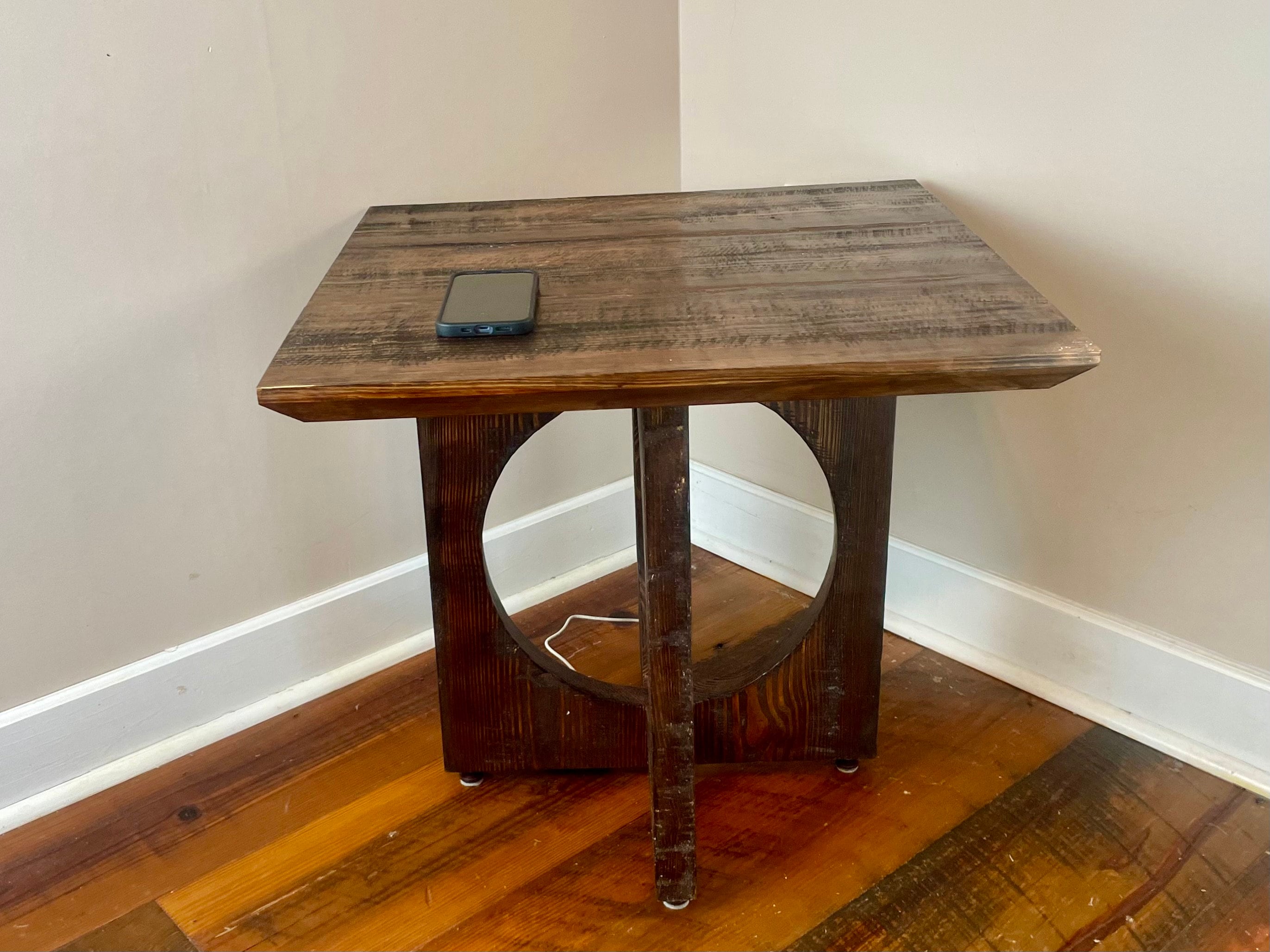 Two Board Table With Optional Wireless Charger Plan — Matthew Peech ...