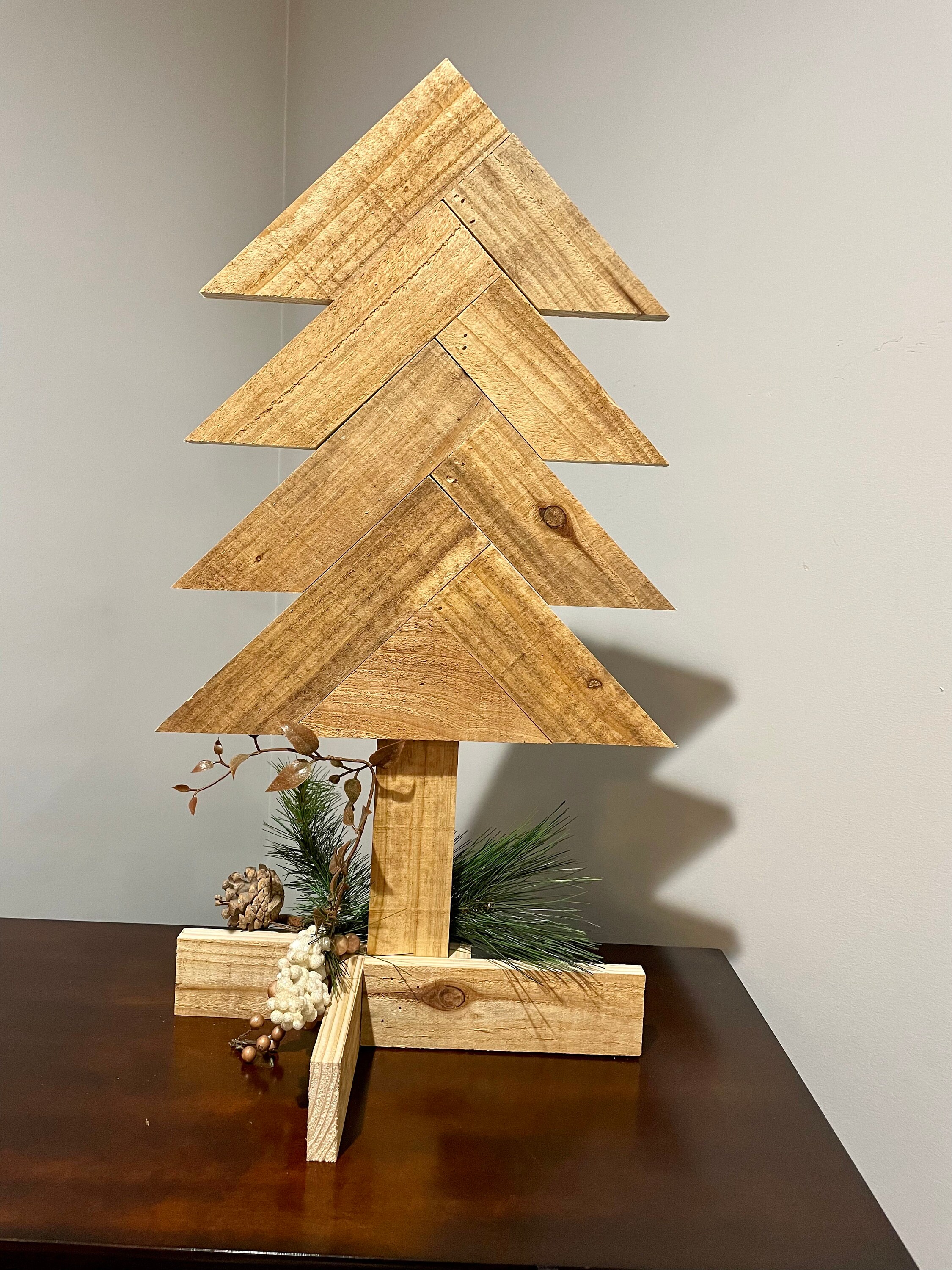 One Picket Decorative Christmas Tree Plan — Matthew Peech Woodworking