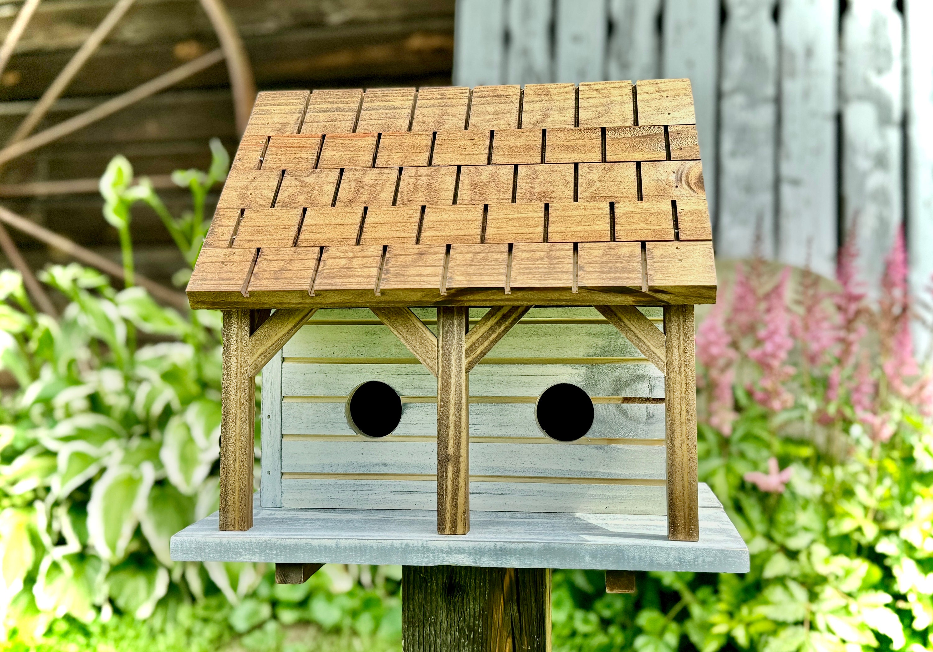 Mini Martin House Plans, Mini Bird House Plans, Small Bird House With ...