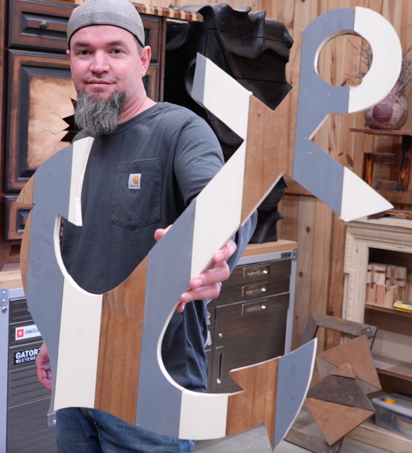 One Picket Decorative Anchor Plan — Matthew Peech Woodworking