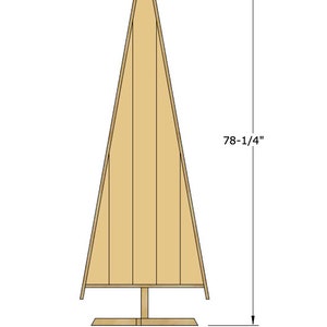 The Picket Tree 4 Plan Bundle, Small and Tall Angled and Vertical Tree ...