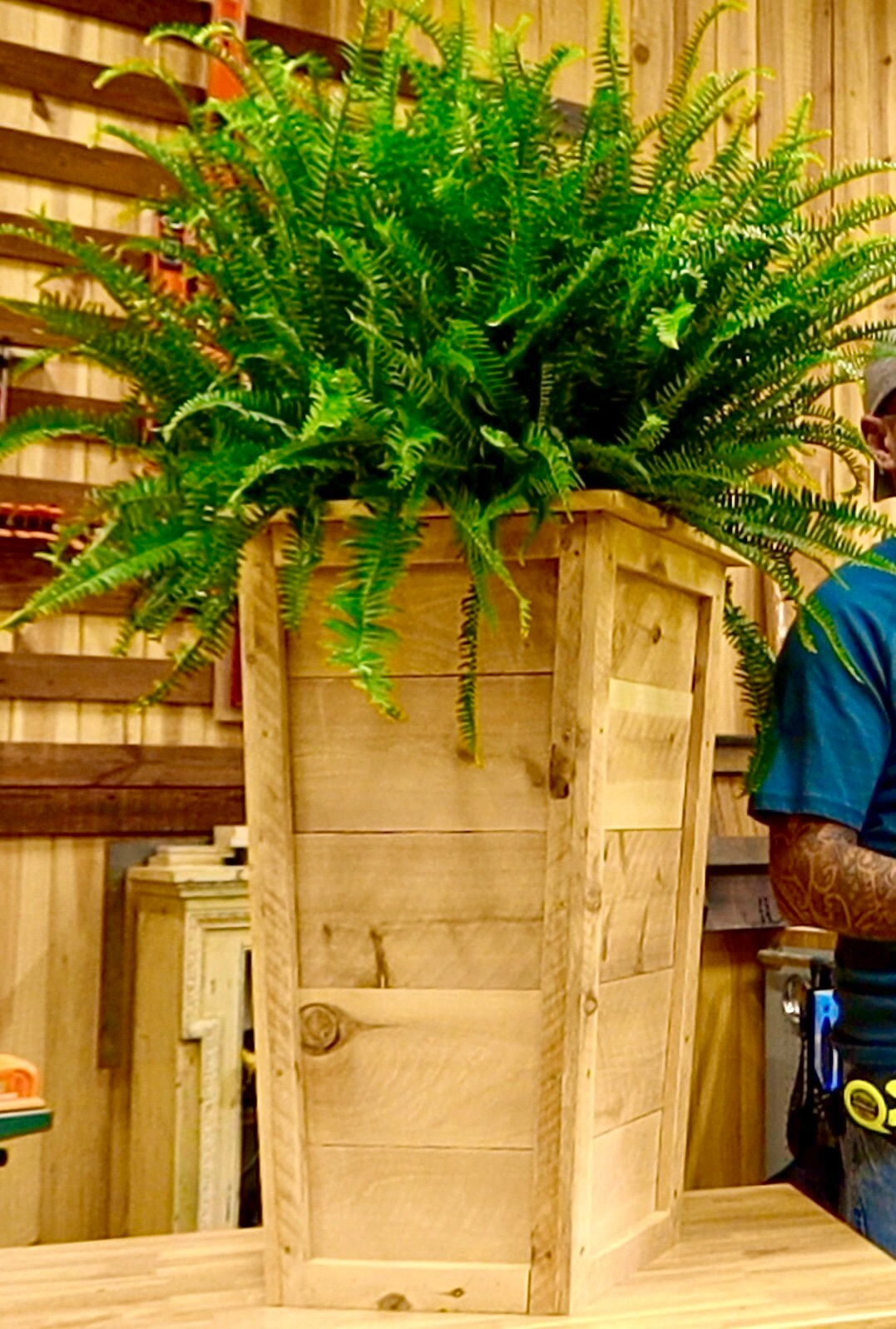 Five Picket Tall Box Planter Plans Fence Picket Planter Tall - Etsy