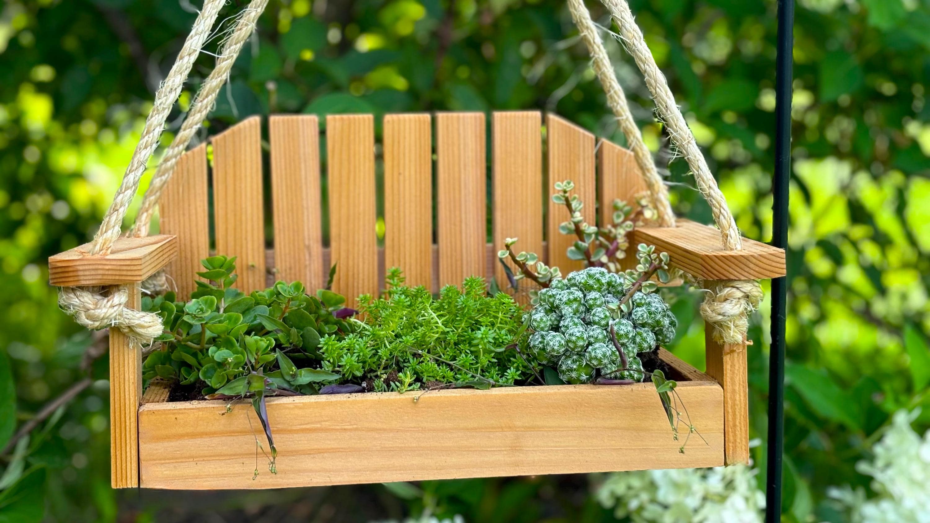 Decorative Plant Swing Plans, Mini Planter Swing Plans, Succulent ...