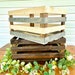Build Plans for 2 Styles of Crates: 2 Crates From One 2x4 AND the Solid ...