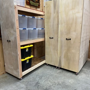 The Ultimate Storage System Plans, Storage Unit Plans, Pull Out Storage ...
