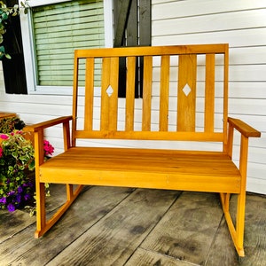Classic Double Rocker Plans, Porch Rocker Plans, Double Seat Rocker ...