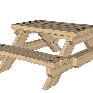 Squirrel Picnic Table Feeder Plans, Squirrel Table Plans, Pet Feeder ...