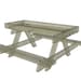 One Picket Chicnik Table Plans, Digital Plans, Chicken Table, Chicken ...