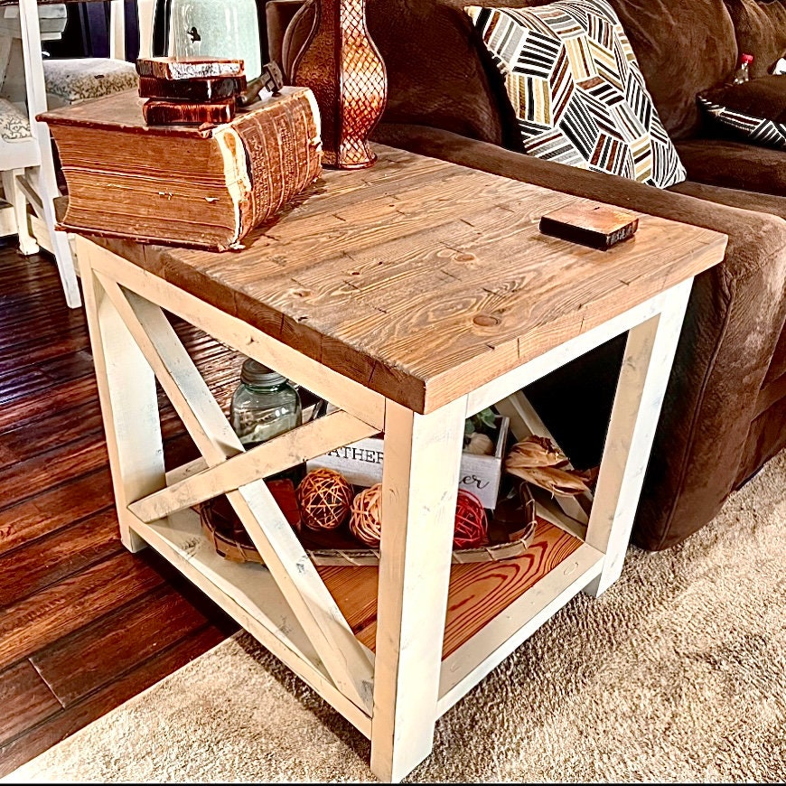 The Concealment Farmhouse End Table Plan — Matthew Peech Woodworking