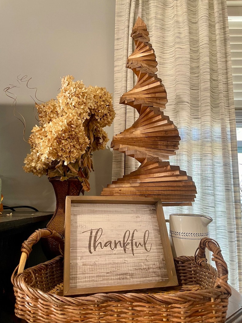 Spiral Tree Combo Spiral Christmas Tree Wooden Spiral - Etsy