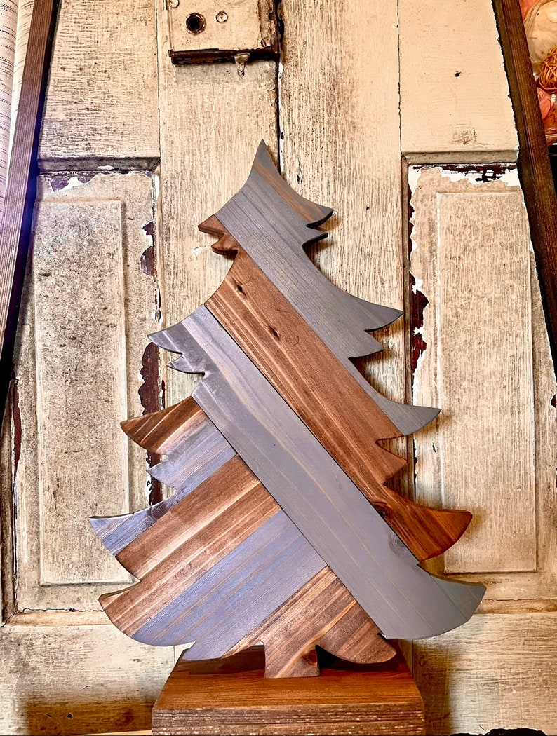 One Picket Tree Build Plans and Template One Picket Christmas - Etsy