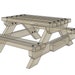Squirrel Picnic Table Feeder Plans, Squirrel Table Plans, Pet Feeder ...