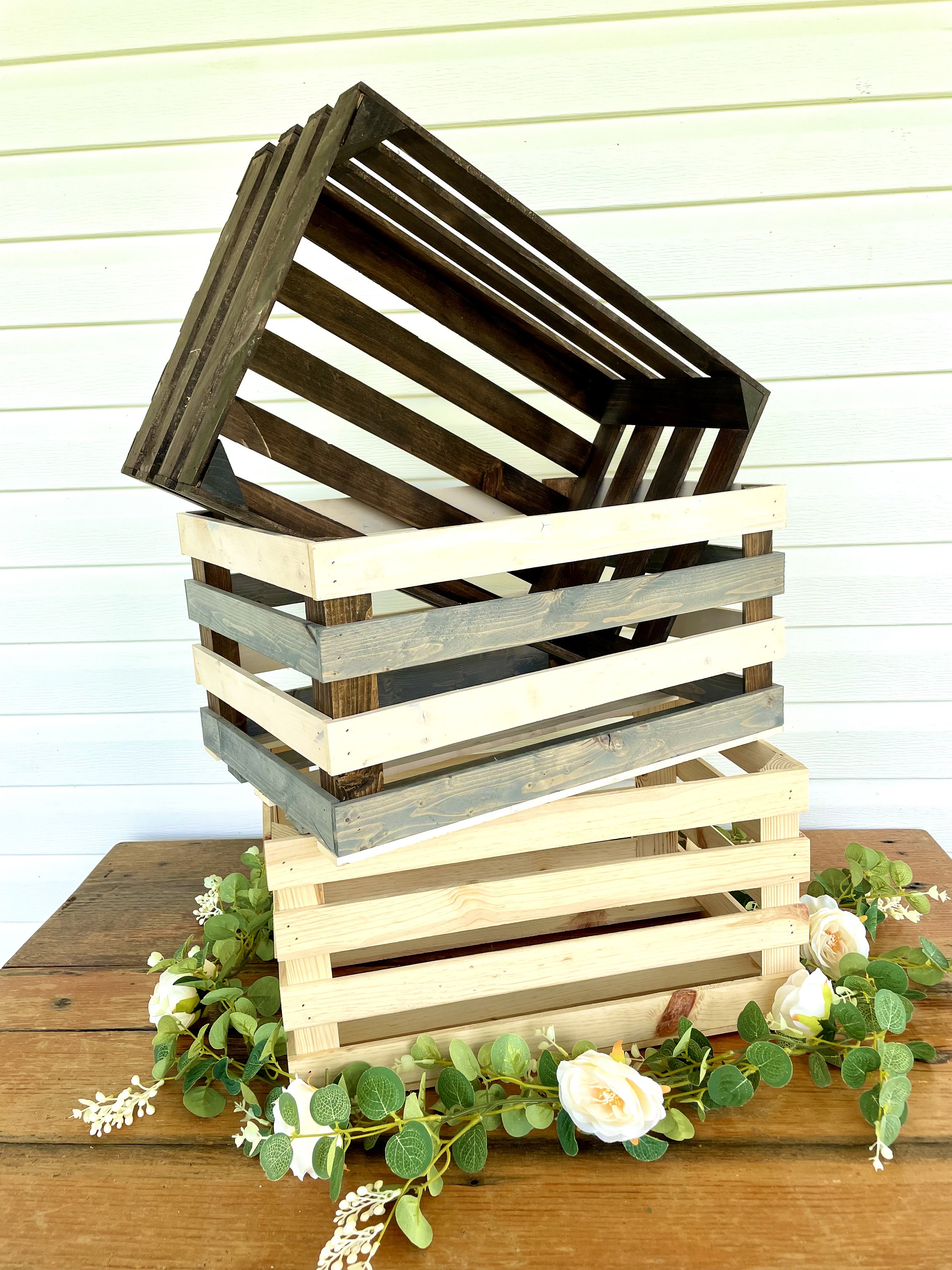 2 Crates From One 2x4 AND The Solid End Crate — Matthew Peech Woodworking