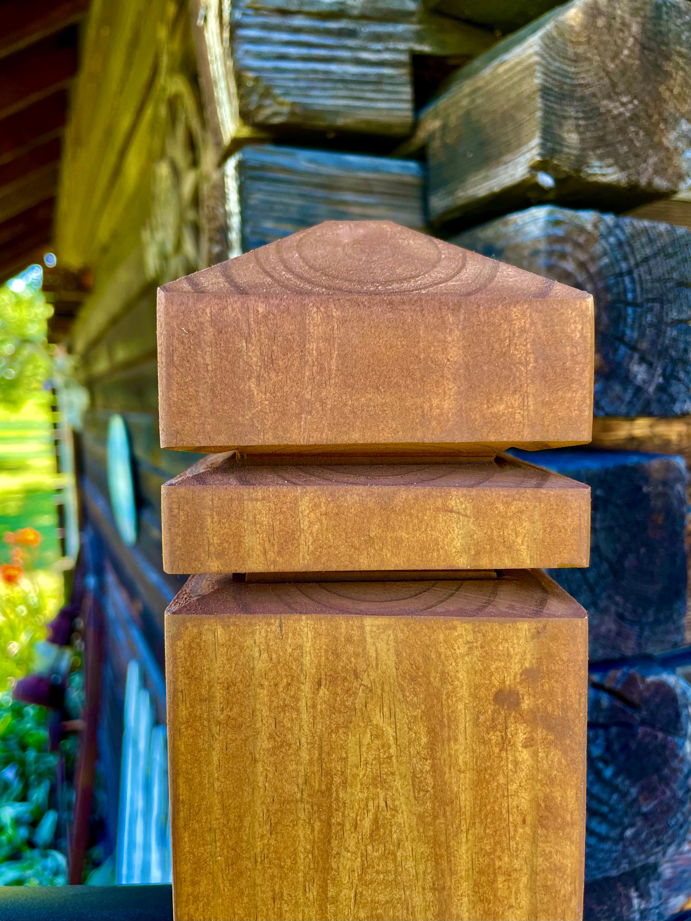 Decorative Mailbox Post Plans, Mail Box Post Plans, Letter Box Post ...