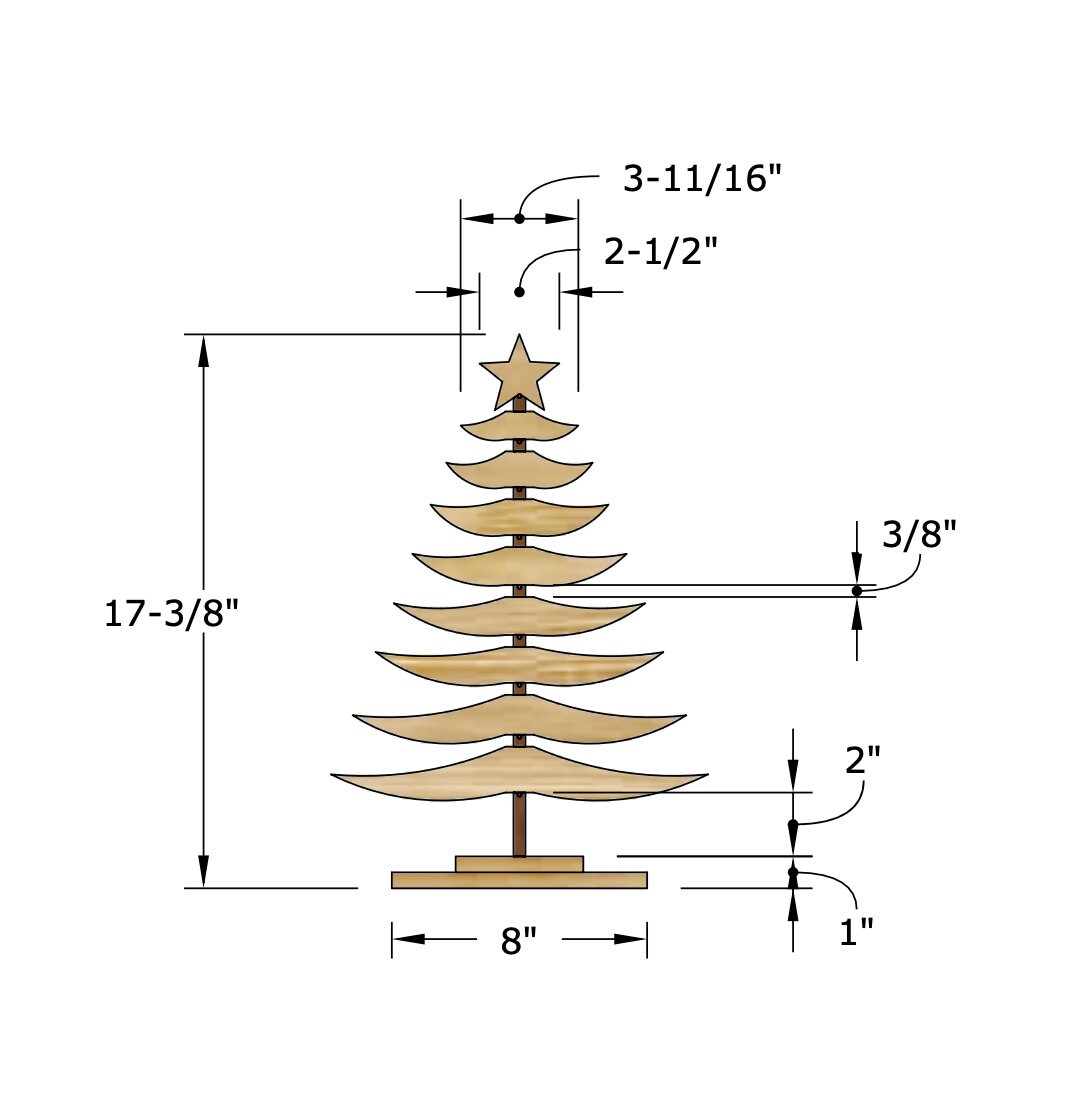 Adustable Tree Plans Bundle — Matthew Peech Woodworking