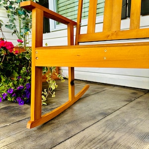Classic Double Rocker Plans, Porch Rocker Plans, Double Seat Rocker ...