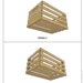 Build Plans for 2 Styles of Crates: 2 Crates From One 2x4 AND the Solid ...