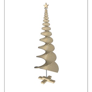 Spiral Tree Combo! Spiral Christmas Tree, Wooden Spiral Christmas Tree ...