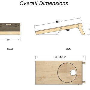 Ultimate Rotating Cornhole Build Plans, Cornhole Boards, Cornhole Build ...