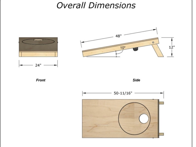 Ultimate Rotating Cornhole Build Plans, Cornhole Boards, Cornhole Build ...