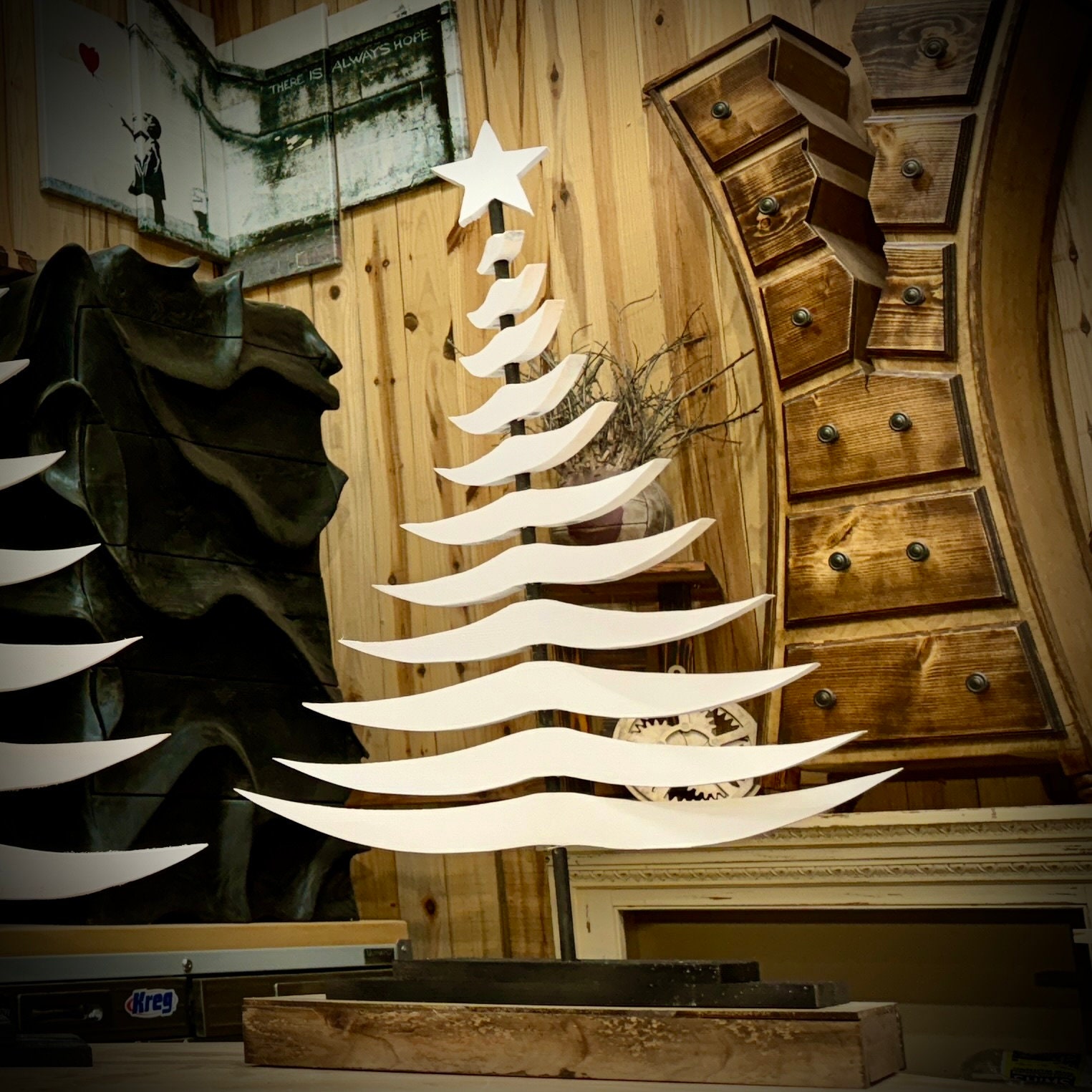 Medium Sized One Picket Adjustable Limb Tree — Matthew Peech Woodworking