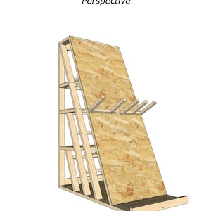 Lumber Storage Rack Plans, Lumber Storage Plans, DIY Shop Lumber Rack ...