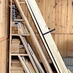 Lumber Storage Rack Plans, Lumber Storage Plans, DIY Shop Lumber Rack ...