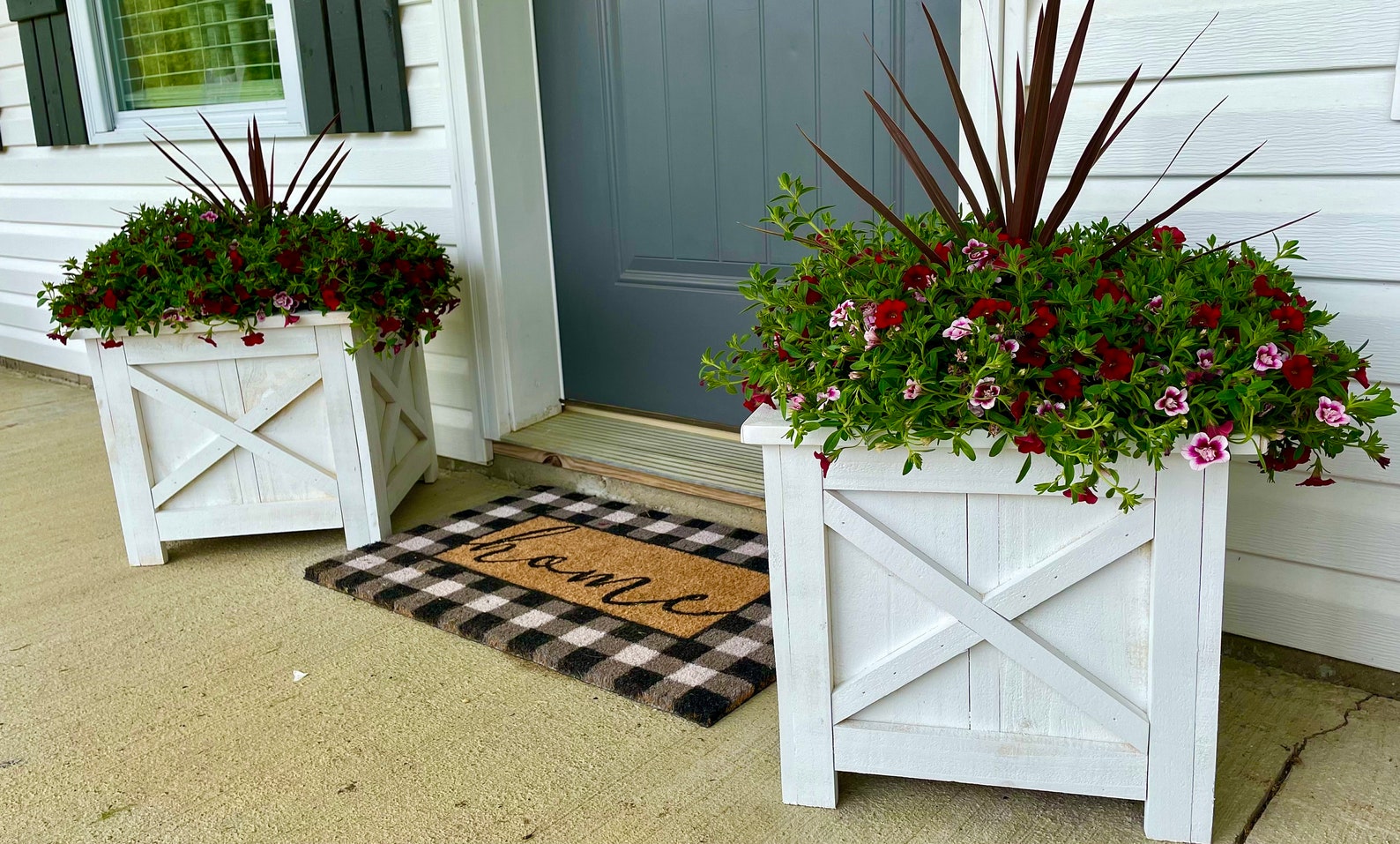 Farmhouse Three Picket Box Planter Plans Fence Picket Planter - Etsy