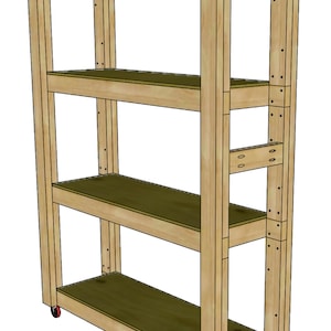 The Ultimate Storage System Plans, Storage Unit Plans, Pull Out Storage ...