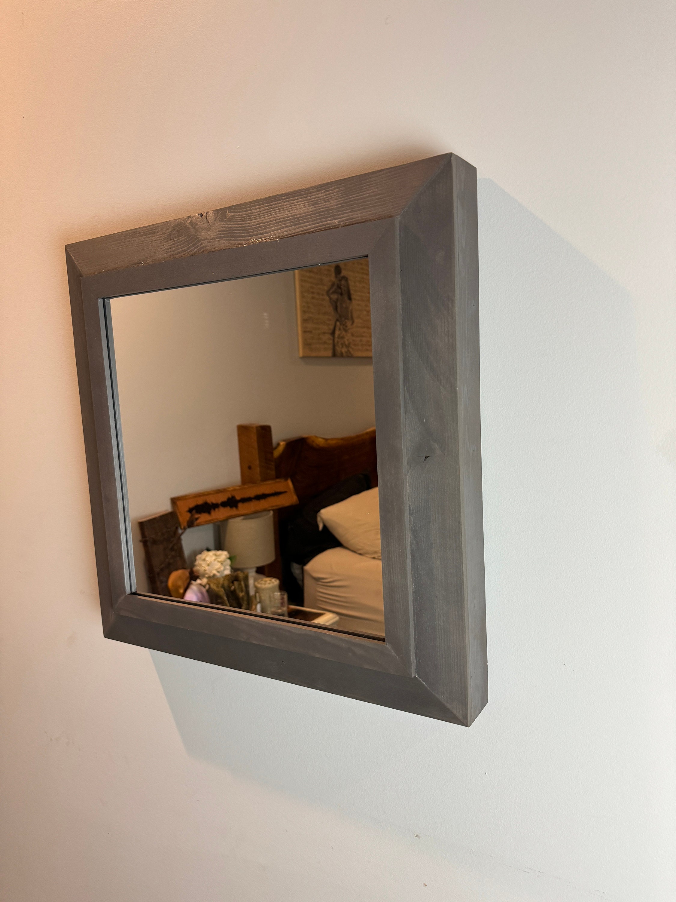 Square Concealment Mirror Plan, Concealment Mirror Plan, Hidden ...