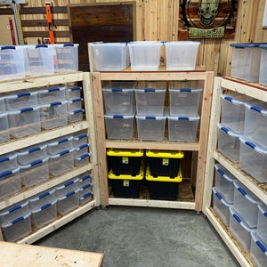 The Ultimate Storage System Plans, Storage Unit Plans, Pull Out Storage ...