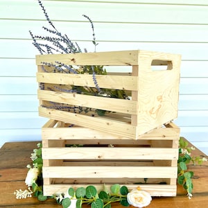 Build Plans for 2 Styles of Crates: 2 Crates From One 2x4 AND the Solid ...